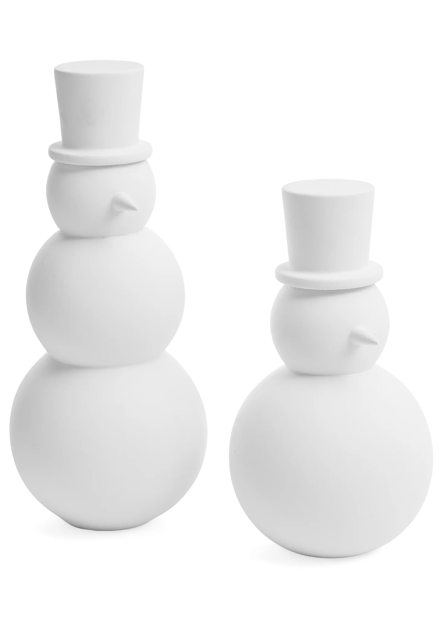 White Matte Snowman – Willow Creek